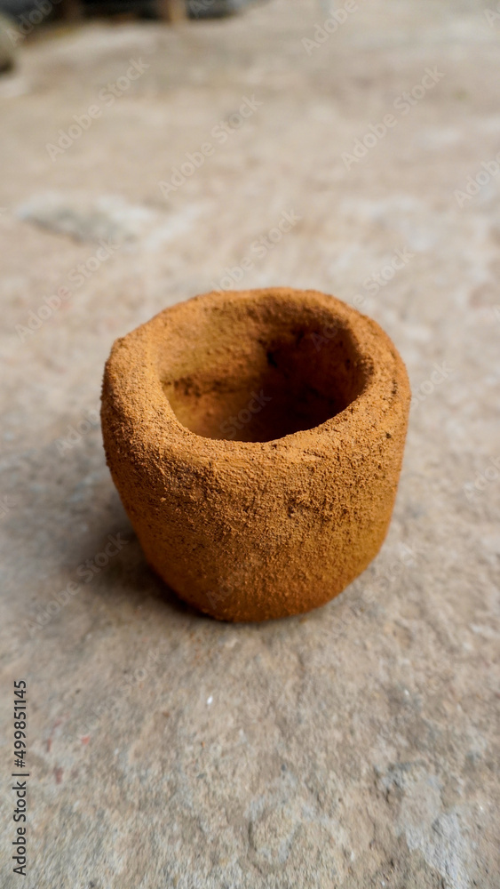 Soil pot. Close-up photo of a Soil pot. Stock Photo | Adobe Stock