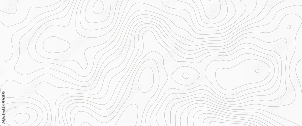 Vector contour topographic map background. Topography and geography map ...