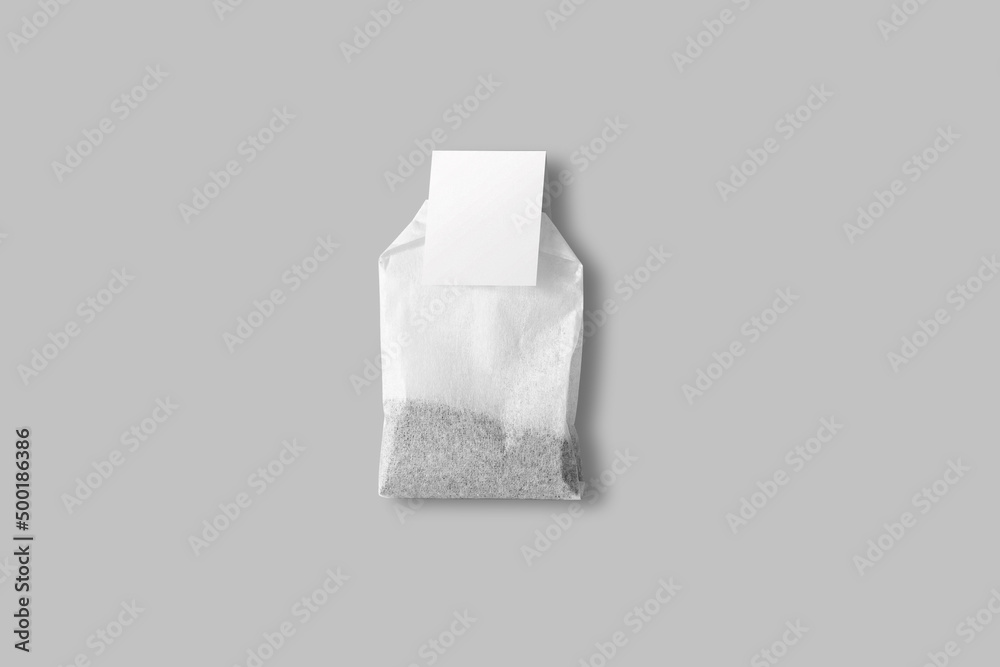 Tea packaging. Blank white paper box, cardboard container full of ...