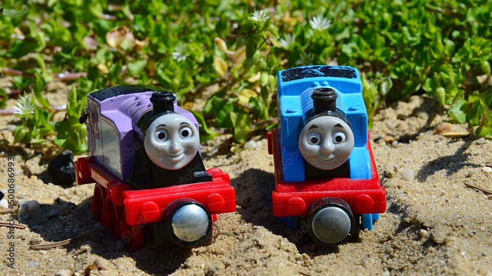 Thomas The Tank Engine toy die cast model made by Mattel, with his ...
