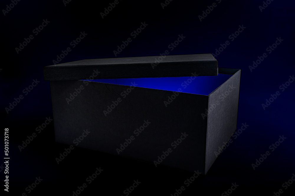 black box with light Stock Photo | Adobe Stock
