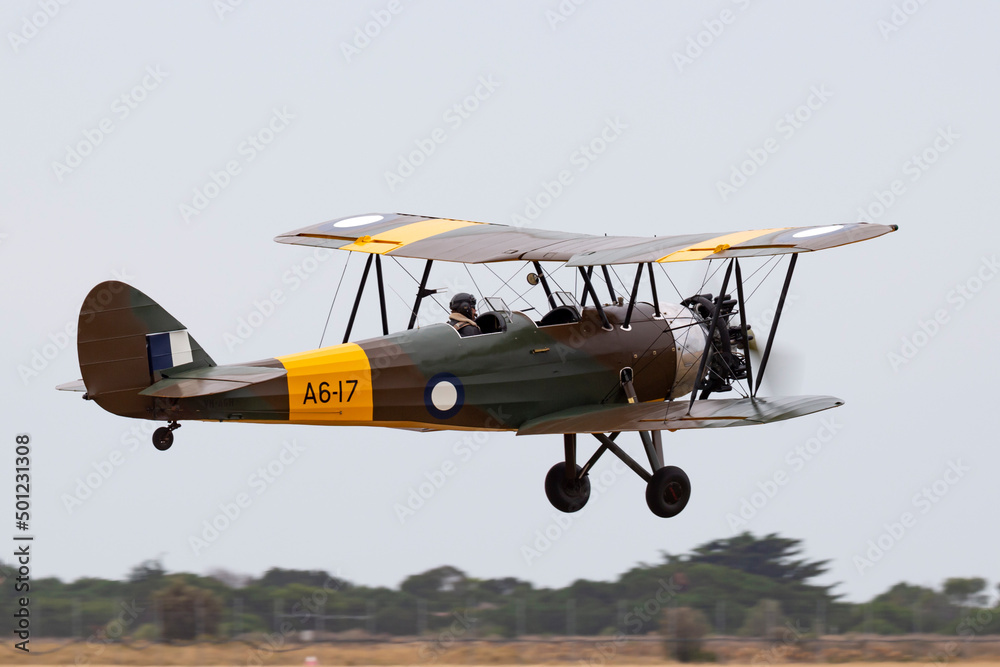 RAAF Williams, Point Cook, Australia - March 1, 2014: Avro Cadet ...