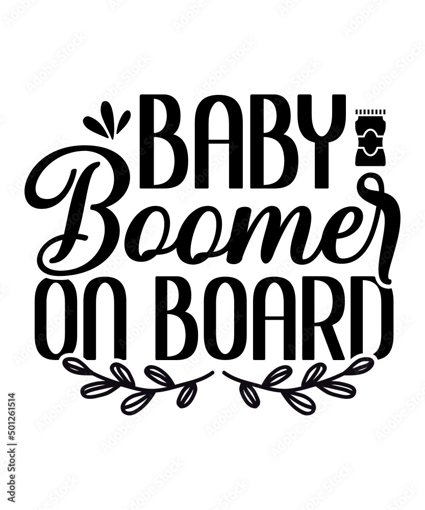 Vector de Stock Baby Bundle SVG, Cool Baby Svg, Newborn Svg Bundle ...