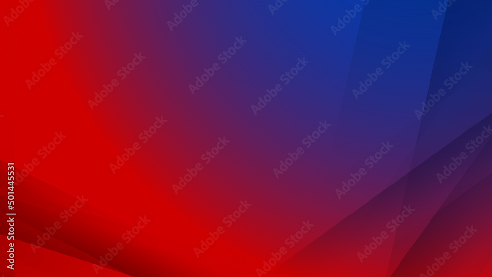 Vector de Stock Minimal blue red abstract modern background design. Design for poster, template ...