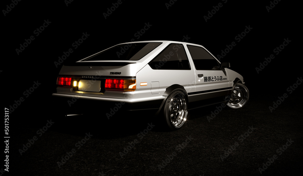 Almaty, Kazakhstan - MAY, 2021 : Toyota AE86 Sprinter Trueno popular ...
