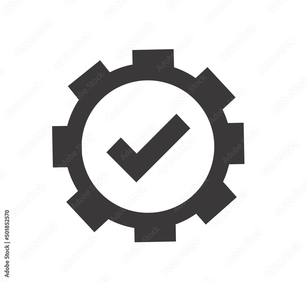 execution icon. Simple element illustration Stock Vector | Adobe Stock