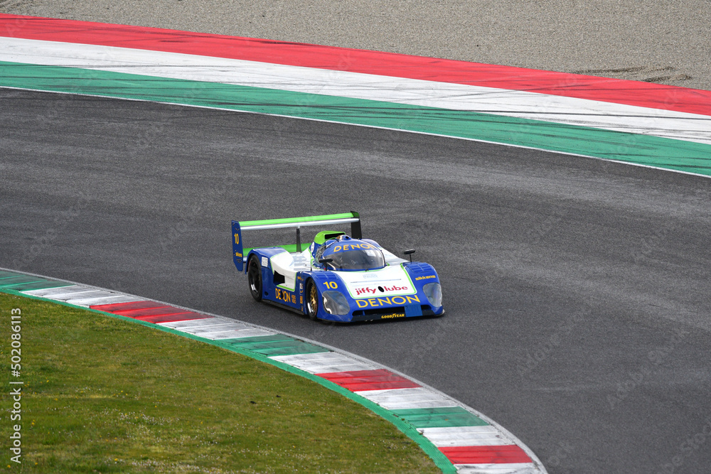 Scarperia, 3 April 2022: Spice SE92P Denon Livery year 1992 ex David ...