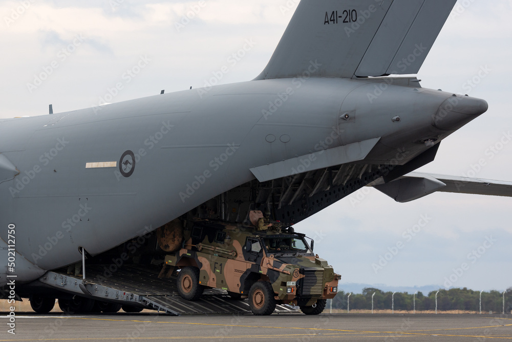 Foto de Stock Avalon, Australia - February 27, 2015: Australian Army ...