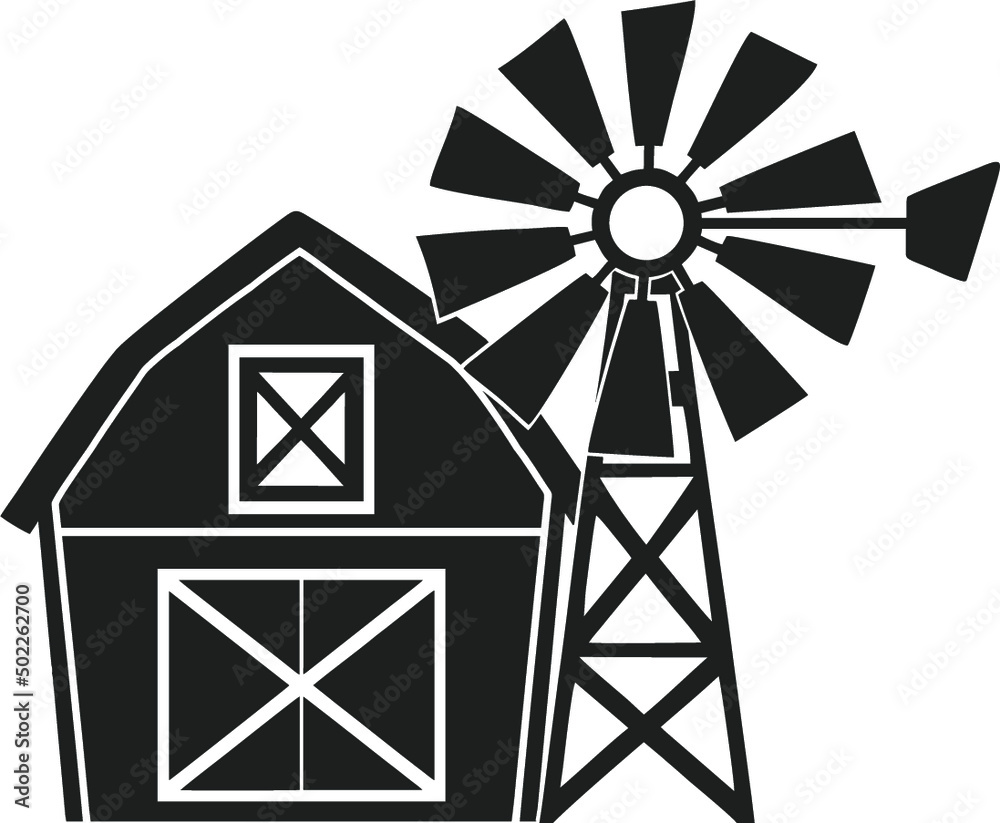 Barn Svg, Barn House Svg, Digital Download, Farm Svg, Prairie Barn Svg ...