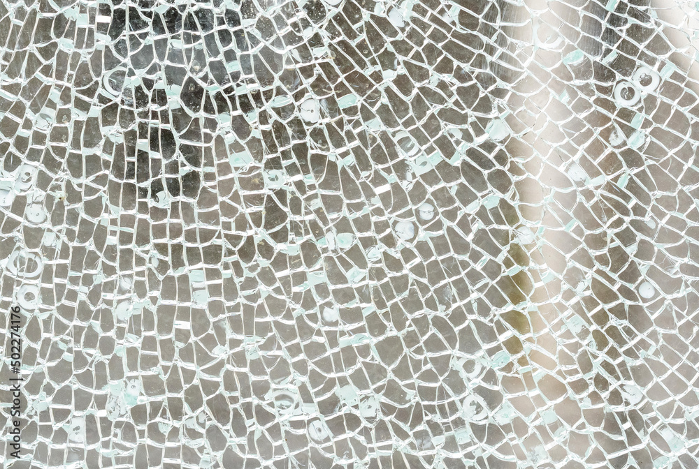 Broken tempered glass simple abstract background texture, shattered ...