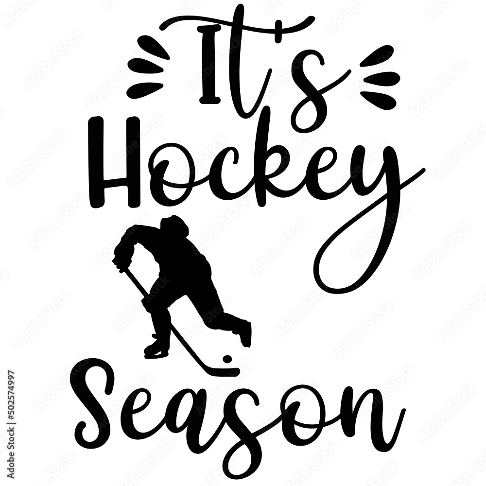 Vector de Stock Hockey SVG Design,I Love Ice Hockey To The Moon And ...