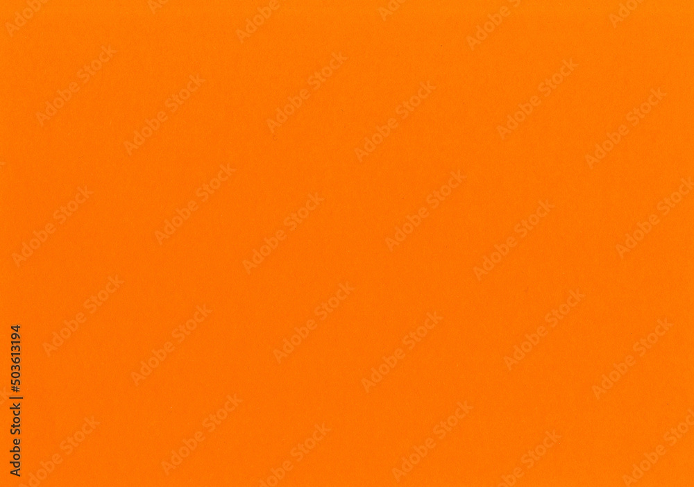 High resolution paper texture background bright, neon orange colored ...
