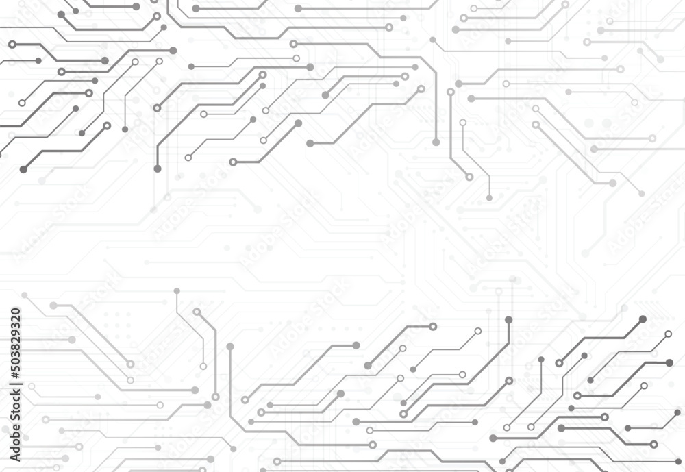 Abstract digital background with technology circuit board texture ...