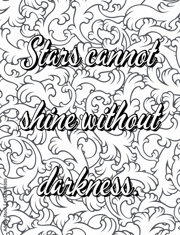 Inspirational Motivational quotes coloring pages, positive Affirmations ...