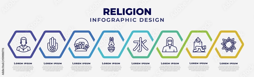 vector infographic design template with icons and 8 options or steps ...