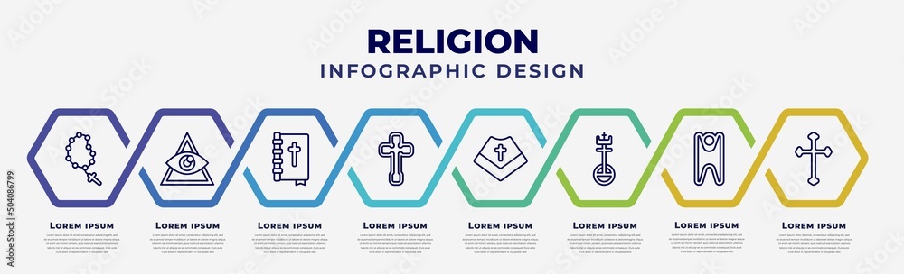 vector infographic design template with icons and 8 options or steps ...