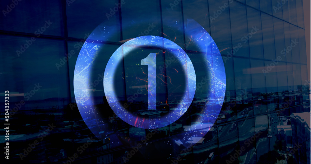 Animated countdown image 4k Stock Illustration | Adobe Stock