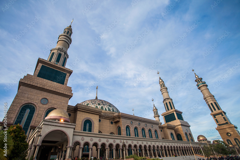 Baitul Muttaqien Mosque, the biggest mosque and islamic center in ...