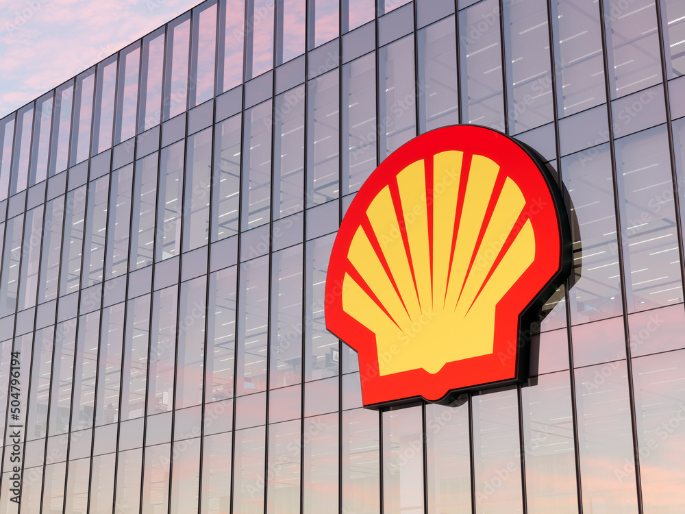 London, United Kingdom. May 2, 2022. Editorial Use Only, 3D CGI. Shell ...
