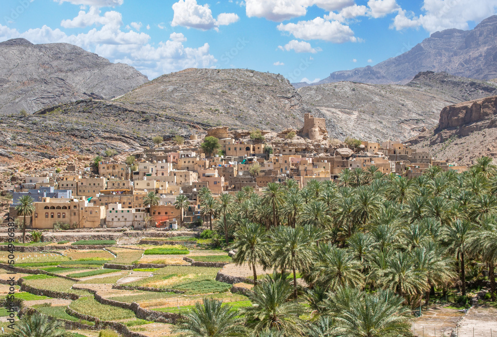 Bilad Sayt, Oman - one of the most picturesque villages in Oman, Bilad ...