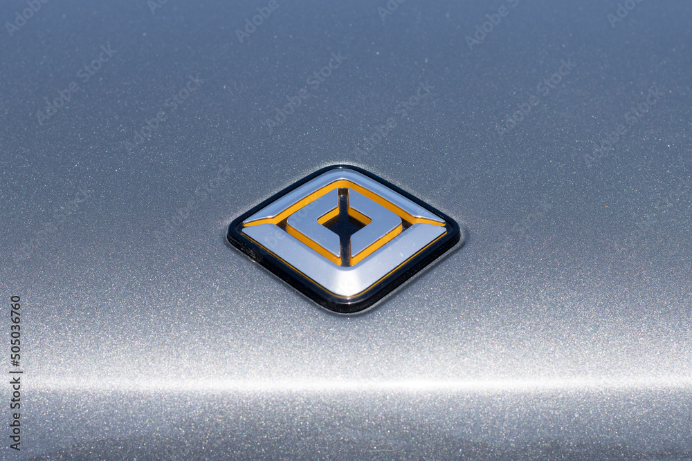 Стоковое фото «South San Francisco, CA, USA - May 1, 2022: Closeup of ...