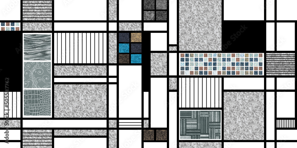 Seamless colorful modern texture background. Stock Illustration | Adobe ...