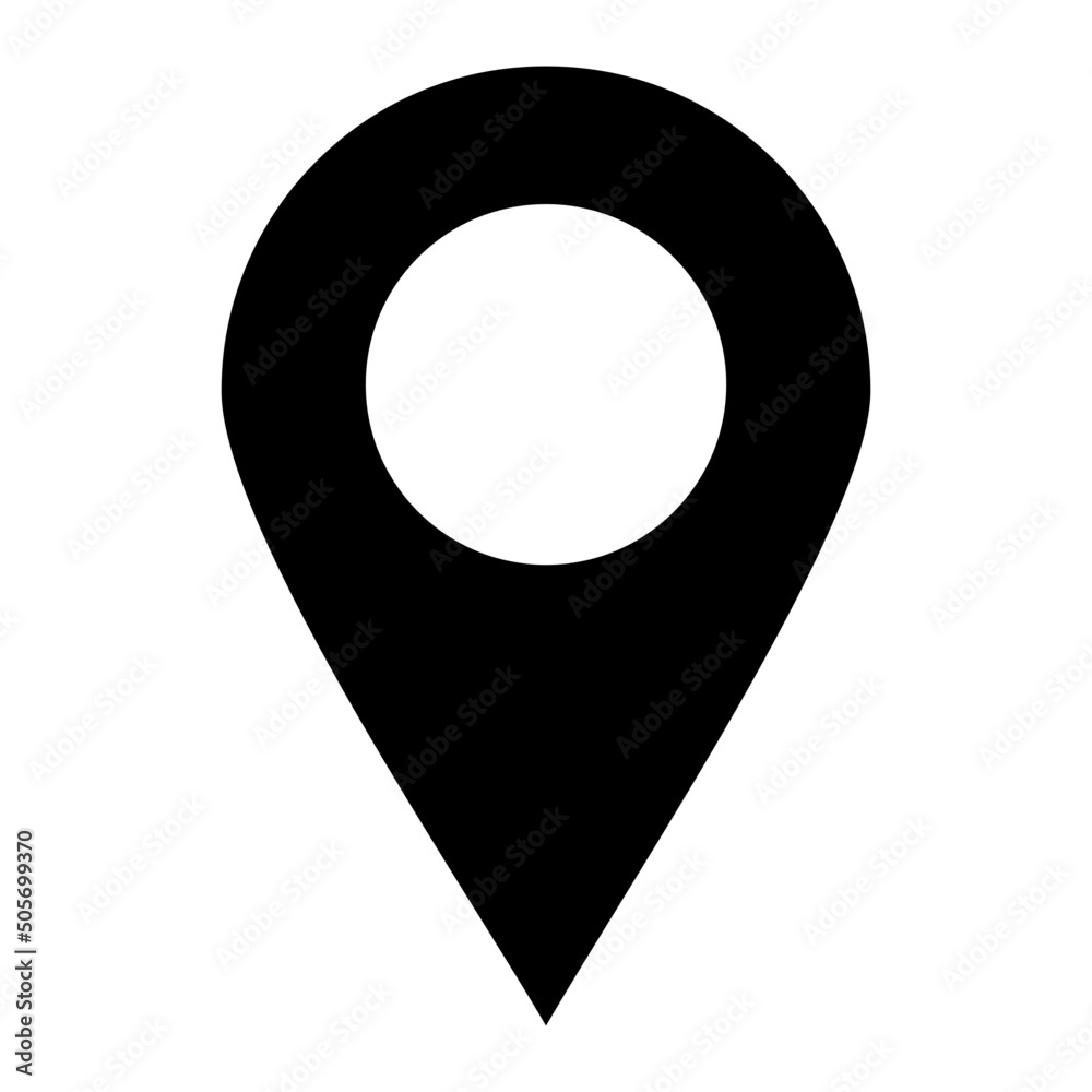 Location Icon Stock Vector | Adobe Stock