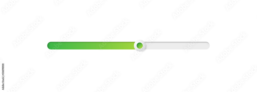 Colored scroll bar for user interface. Scrollbar template design for website. Stock Vector ...