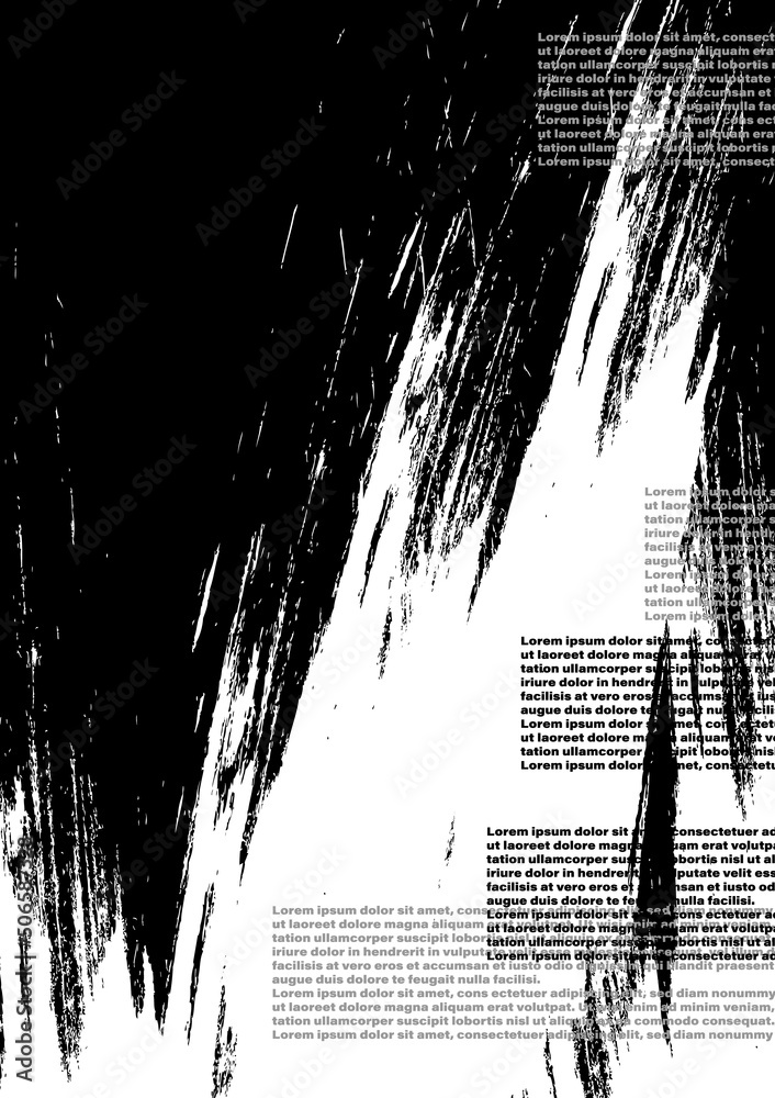 Grunge word cloud abstract background vector. Scratch magazine pattern ...