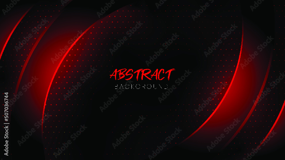 Luxury abstract red and dark background template design Stock Vector ...
