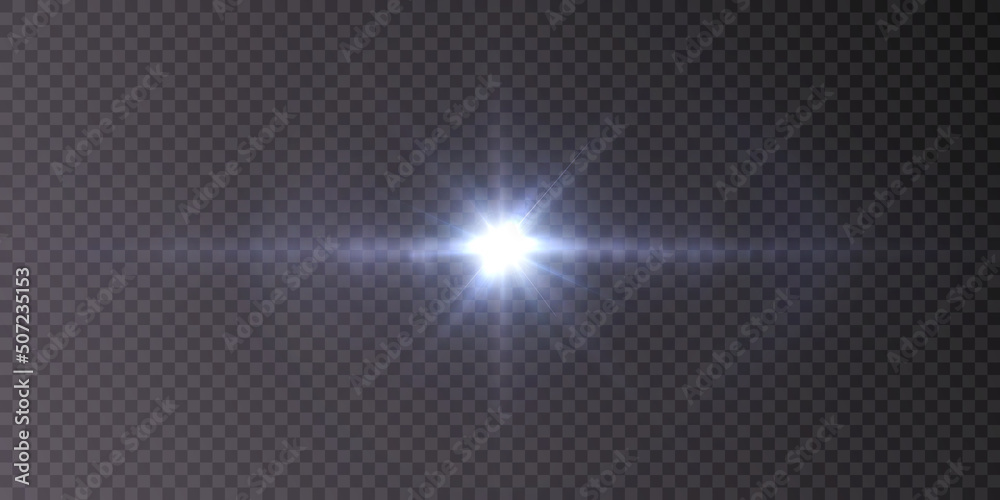 bright burst of starlight png. Light sunlight. Shimmering highlights on ...
