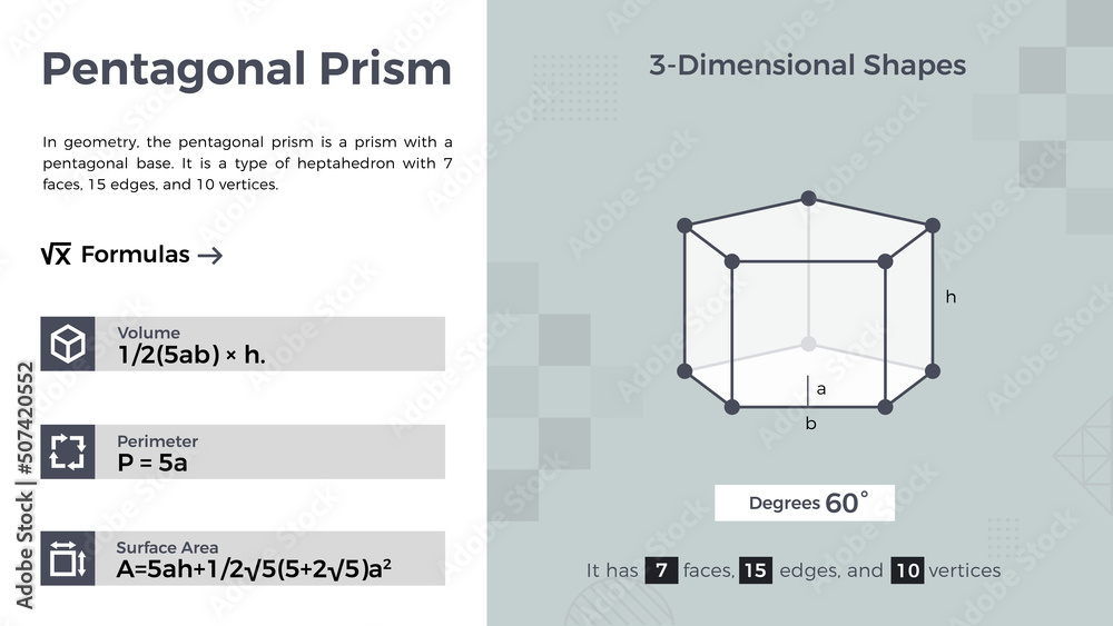 pentagonal prism 2d shape