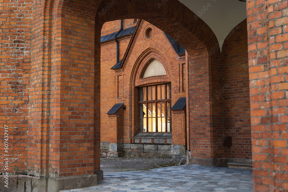 Sangaste Castle Estonia National Geographic yellow frame travel ...