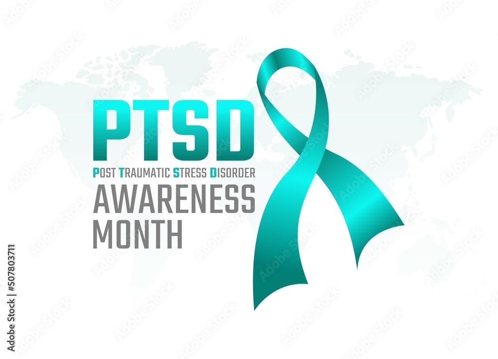 vector graphic of PTSD awareness month good for PTSD awareness month ...