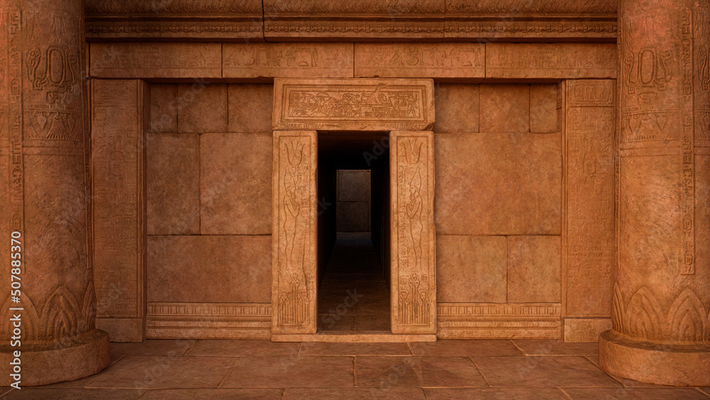 Egyptian Tomb Template