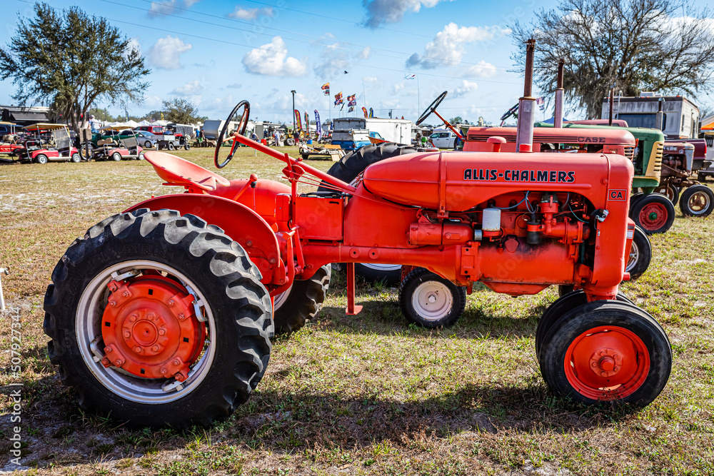 1950 Allis Chalmers Model CA Stock Photo | Adobe Stock