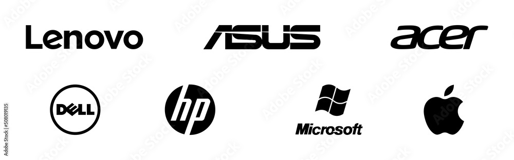 Laptop Brands Logo
