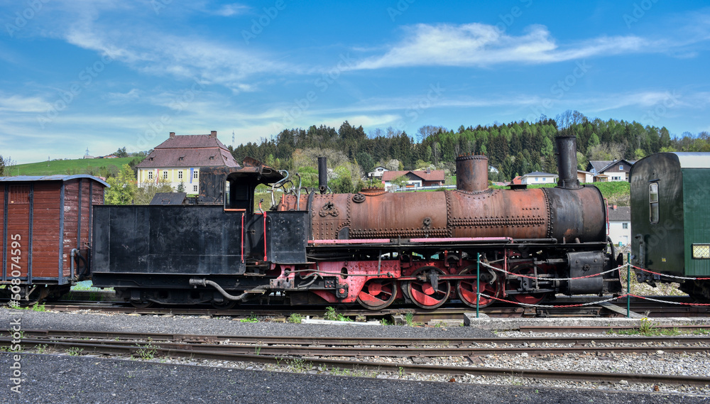 Dampflok, Dampflokomotive, Aufarbeitung, abgestellt, restaurieren ...