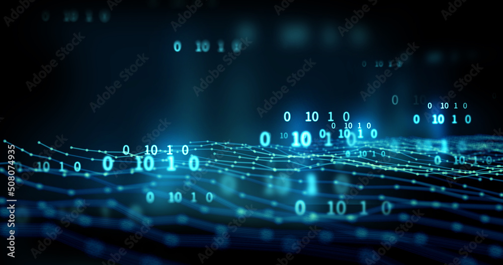 Programming code abstract technology background of software developer and Computer script 3d ...