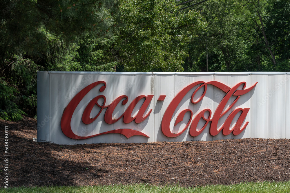 Coca-Cola plant. Coca-Cola manufactures Coke, Diet Coke, Sprite, Dasani ...