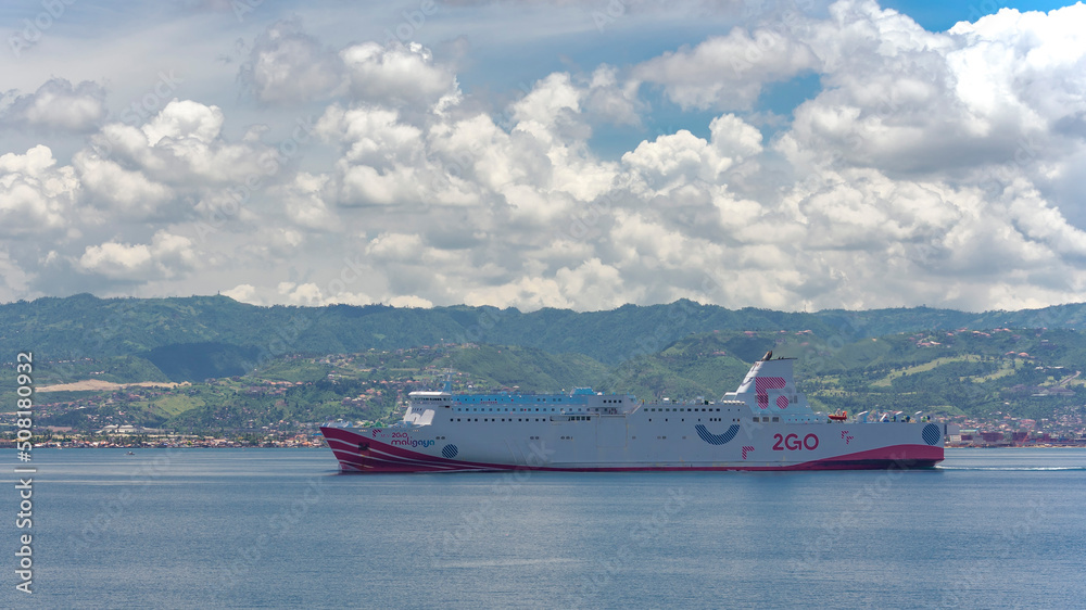 Cebu City, Philippines - May 2022: A 2GO cargo and passenger ferry ...