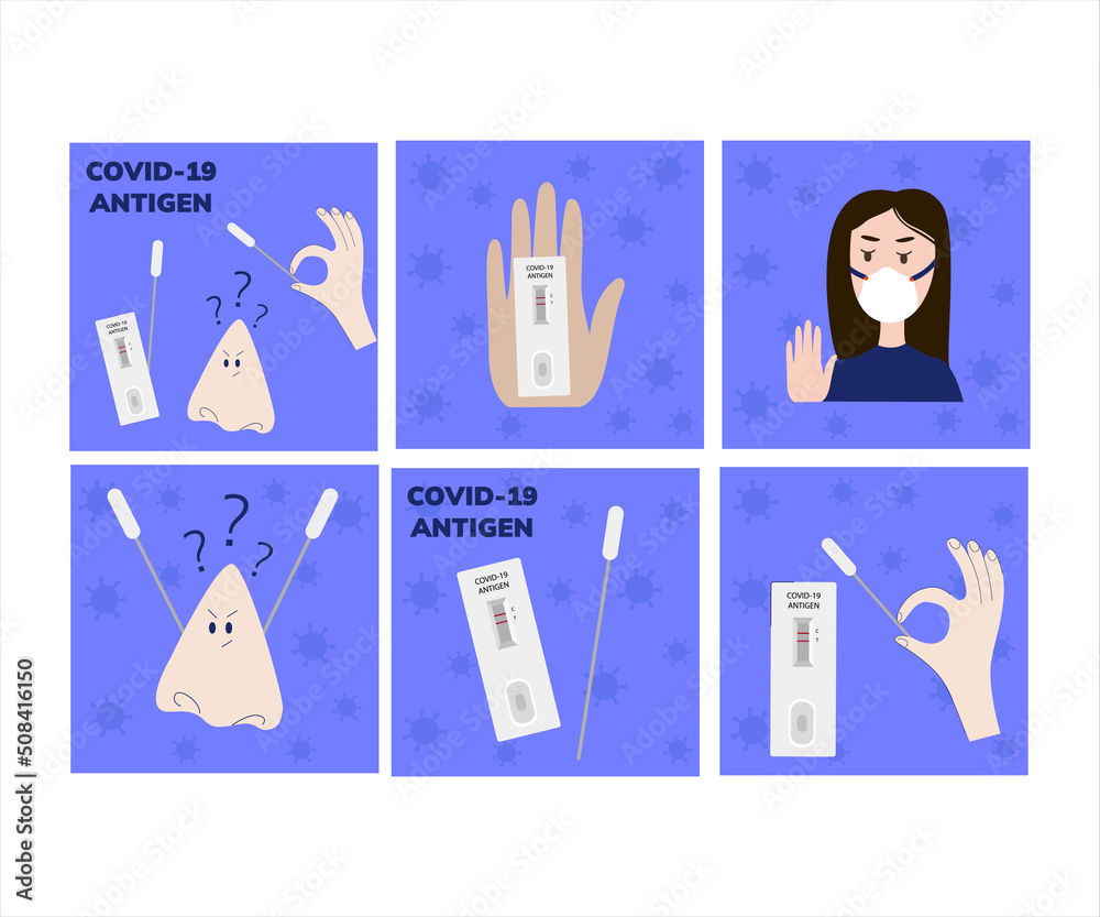 Covid-19 Antigen Test Kit ATK. 6 templates with atk antigen test ...