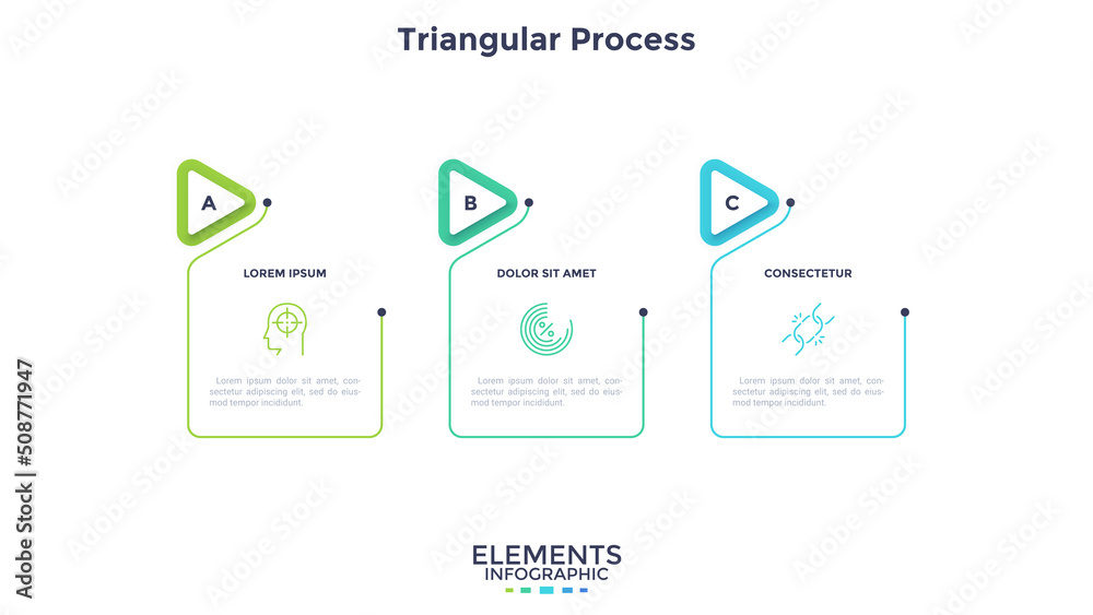 Modern Infographic Vector Futuristic Template Stock Vector | Adobe Stock