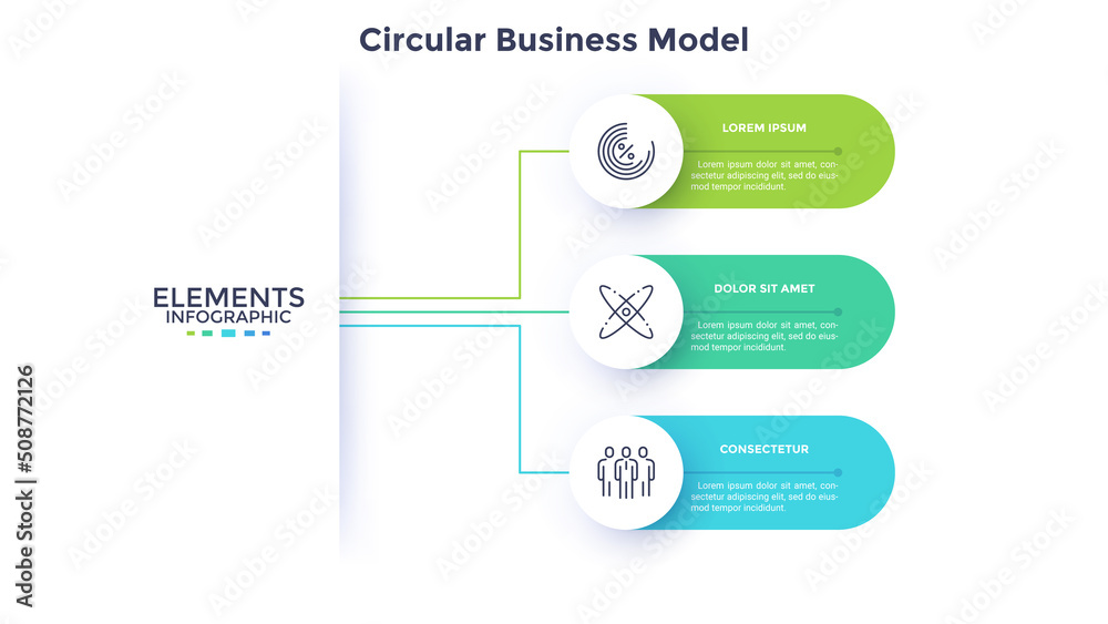 Modern Infographic Vector Futuristic Template Stock Vector | Adobe Stock