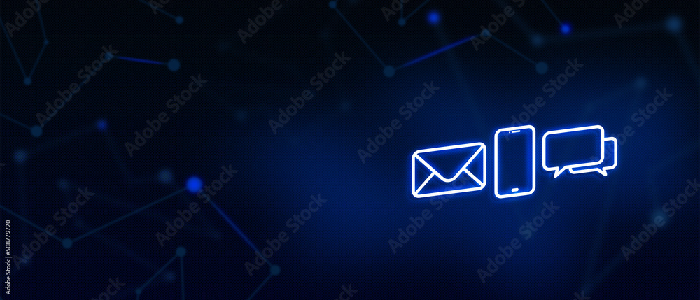 Contact us, email contact, call, message, landing page, background ...