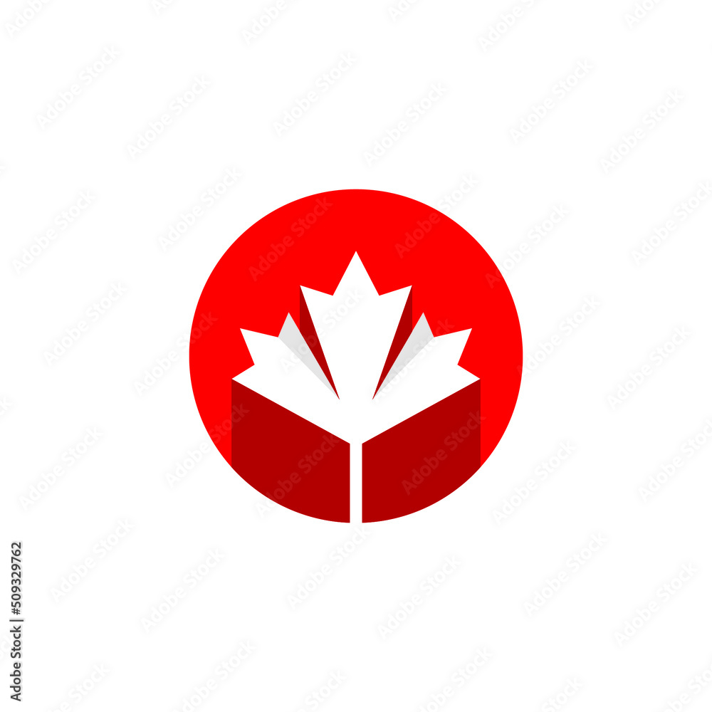 Maple Tree Logo Simple Stock Vector | Adobe Stock
