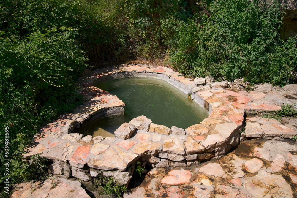 Ein Ksalon, a cute, deep and hard-to-find peanut-shaped pool in the ...