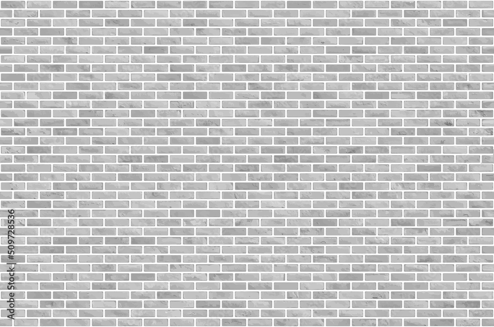 White and gray block brick wall seamless pattern texture background ...