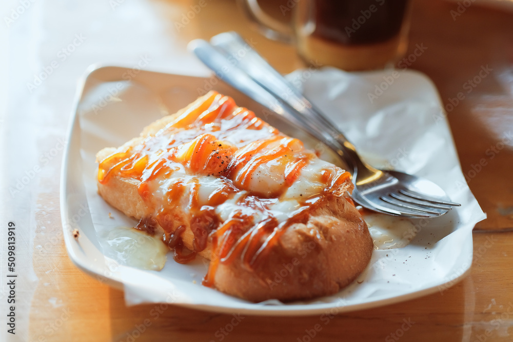 Roti bakar or toast bread is a baked Malaysian sandwich consisting of ...