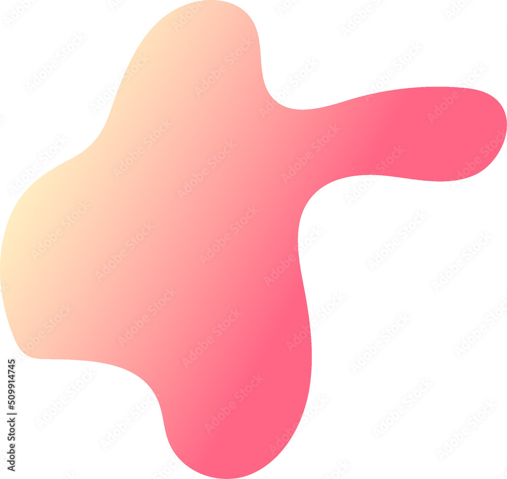 Abstract Shape Gradient elements Stock Illustration | Adobe Stock